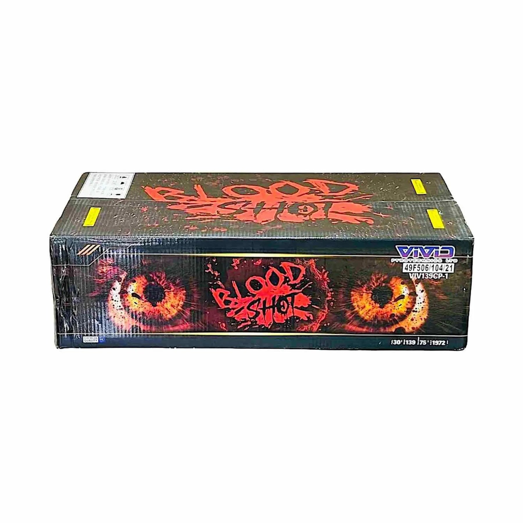 Bloodshot - 139 shot - 70 seconds – Firework Shop London