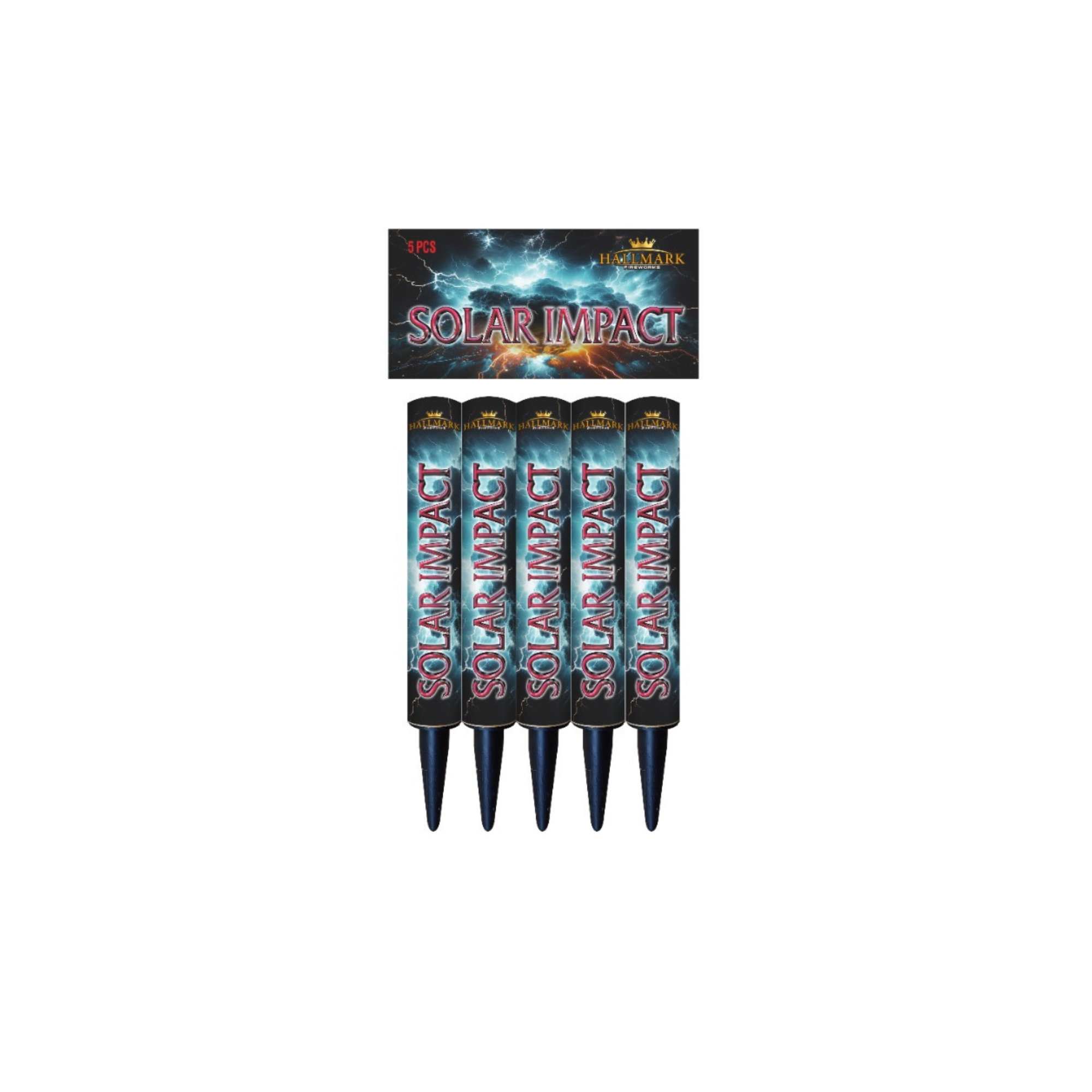 Solar Impact - 5 pack - Hallmark – Firework Shop London
