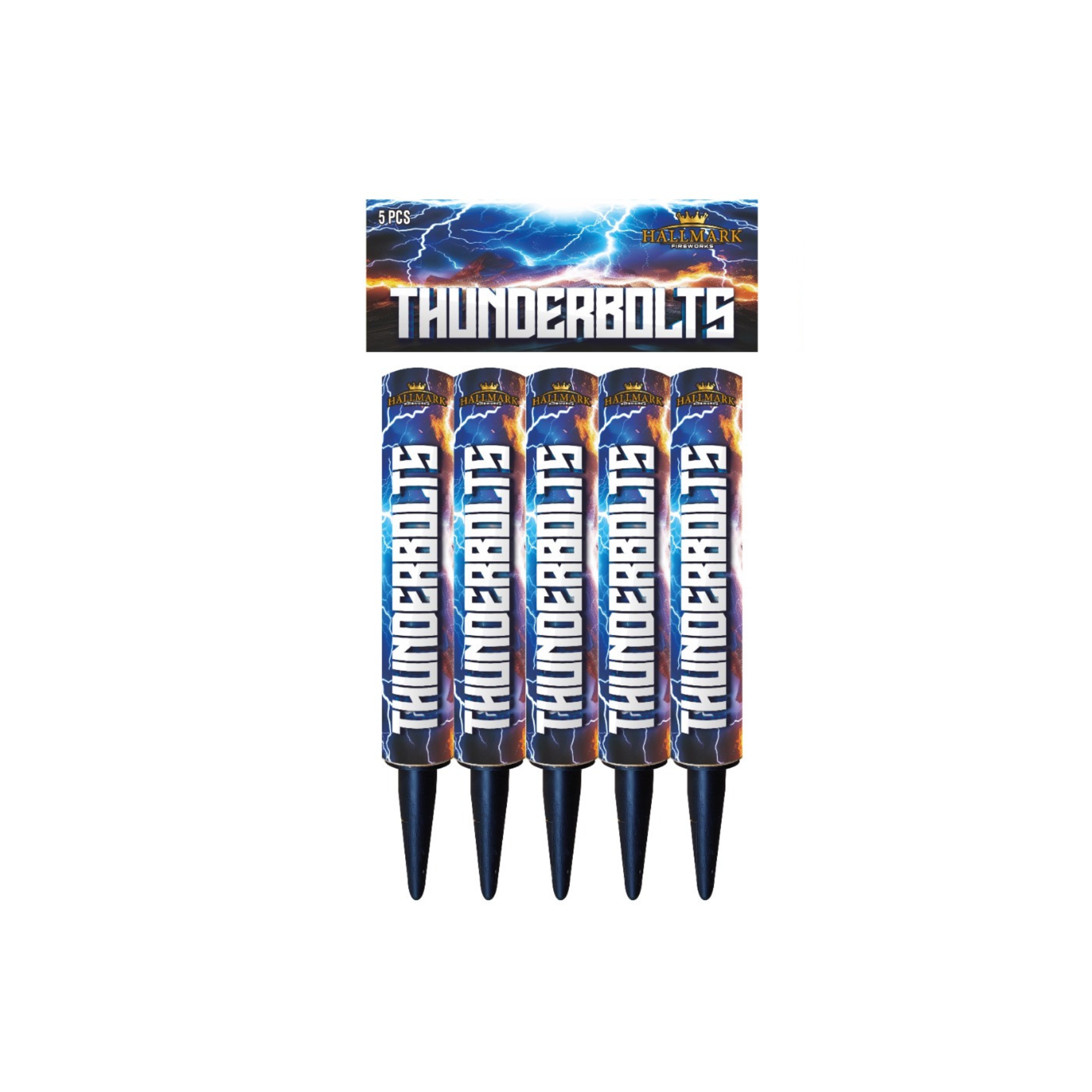 Thunderbolts - 5 pack - Hallmark – Firework Shop London