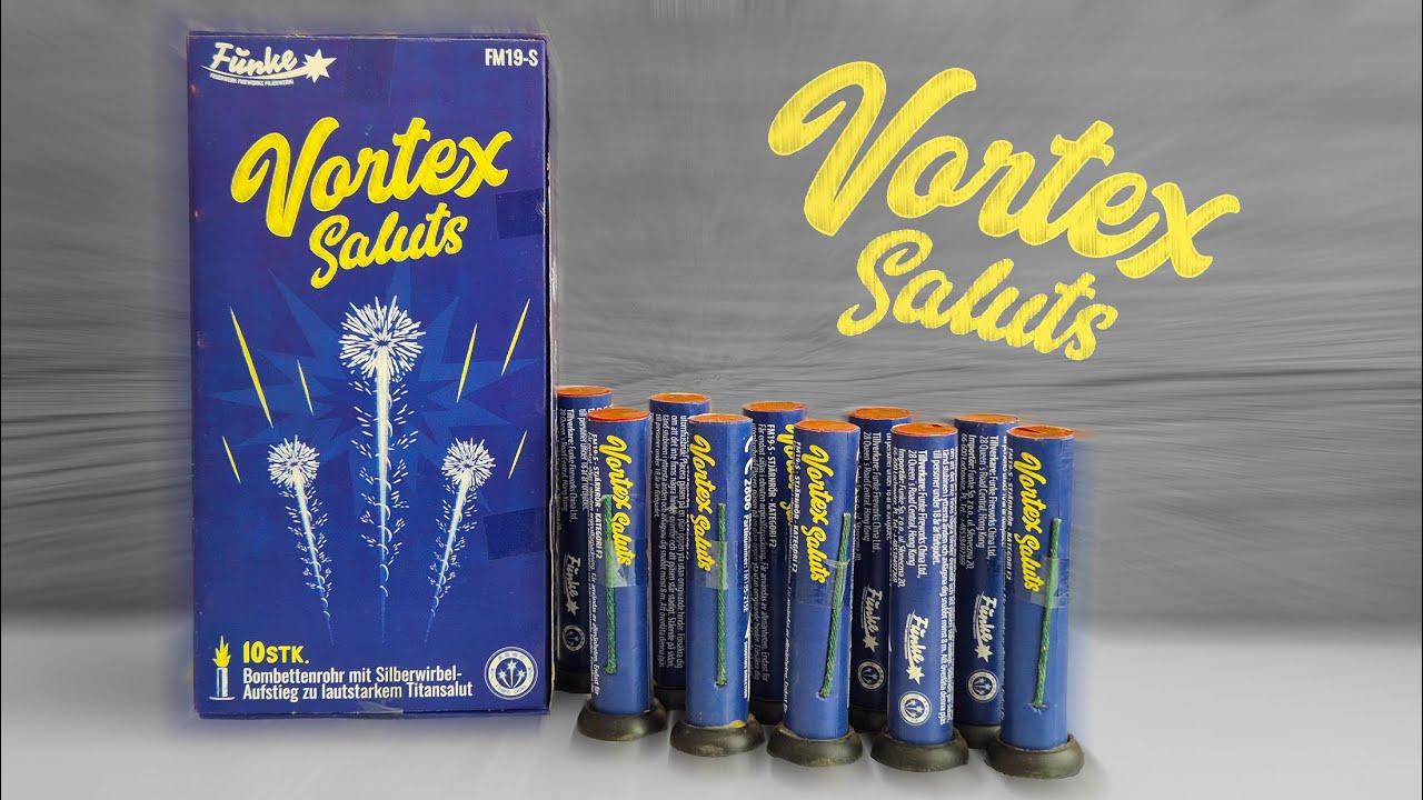 Vortex Single Shots - Funke – Firework Shop London