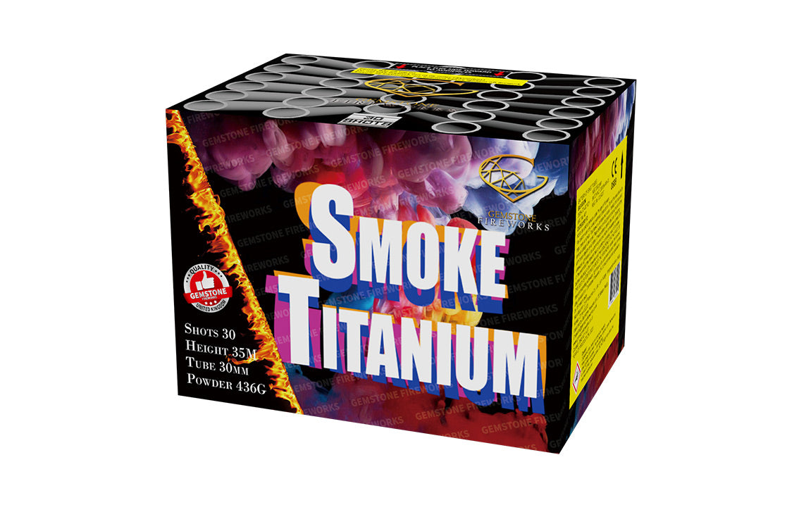 Smoke Titanium - 30 shot – Firework Shop London