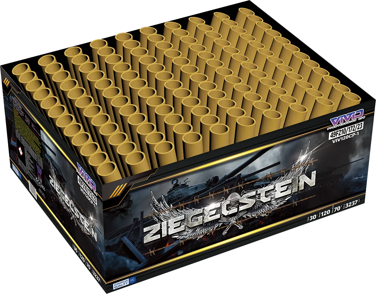 Ziegelstein - 120 shot – Firework Shop London