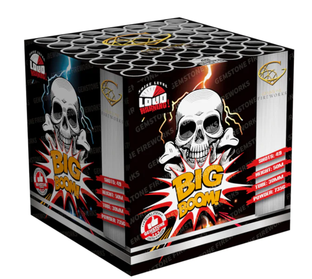 Big Boom - 49 shot by Gemstone Fireworks – Firework Shop London