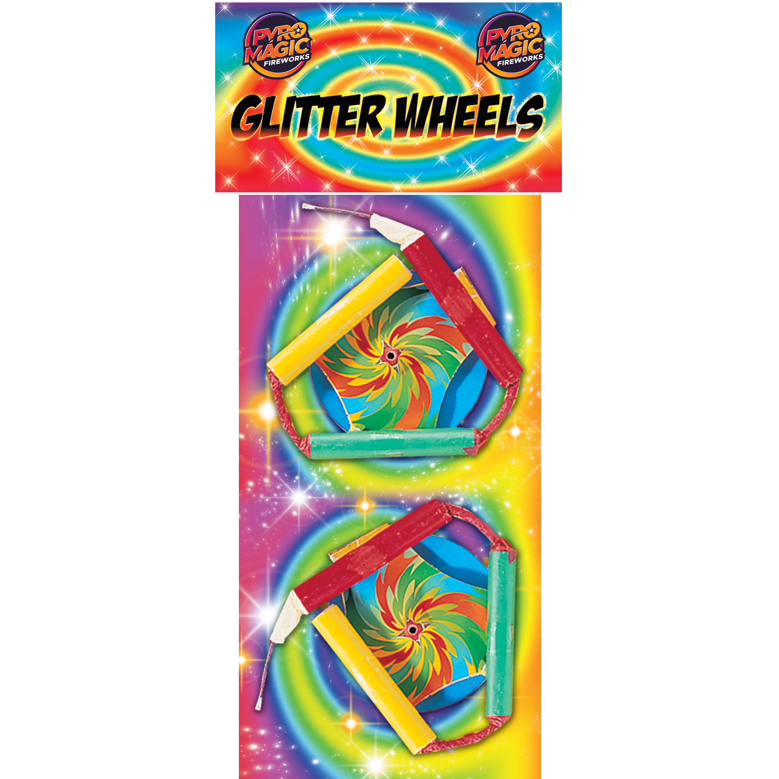 Glitter Wheel - 2 pack – Firework Shop London