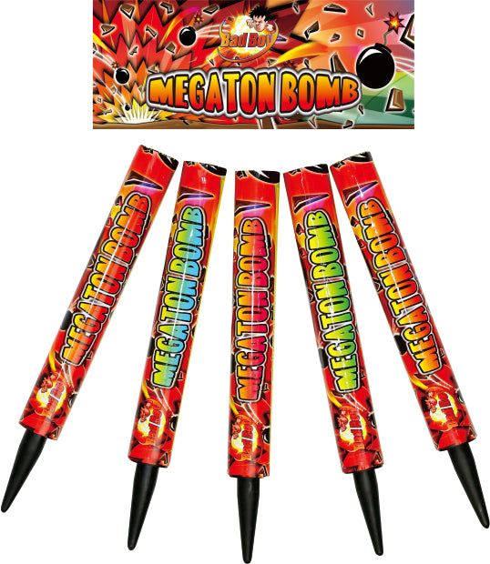Megaton Bomb - 5 pack – Firework Shop London