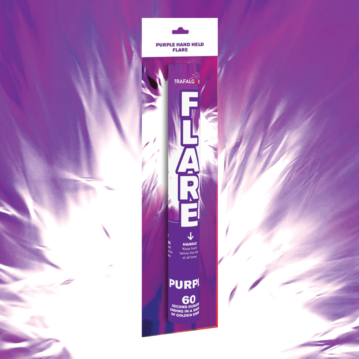 Daytime Coloured Hand Held Flare Category F1 Safety – Firework Shop London